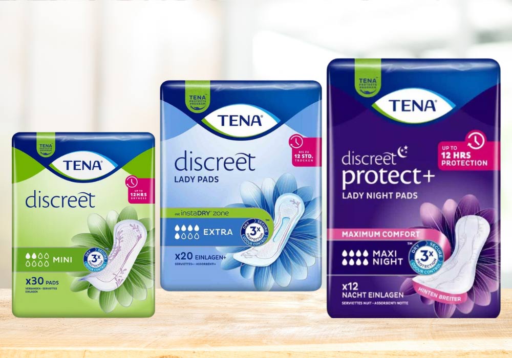 TENA Lady Discreet Gesamtübersicht