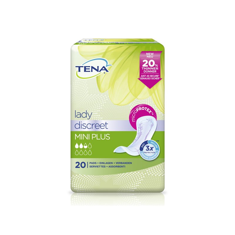 TENA Lady Discreet Mini Plus (6x20 Stk), 20,90