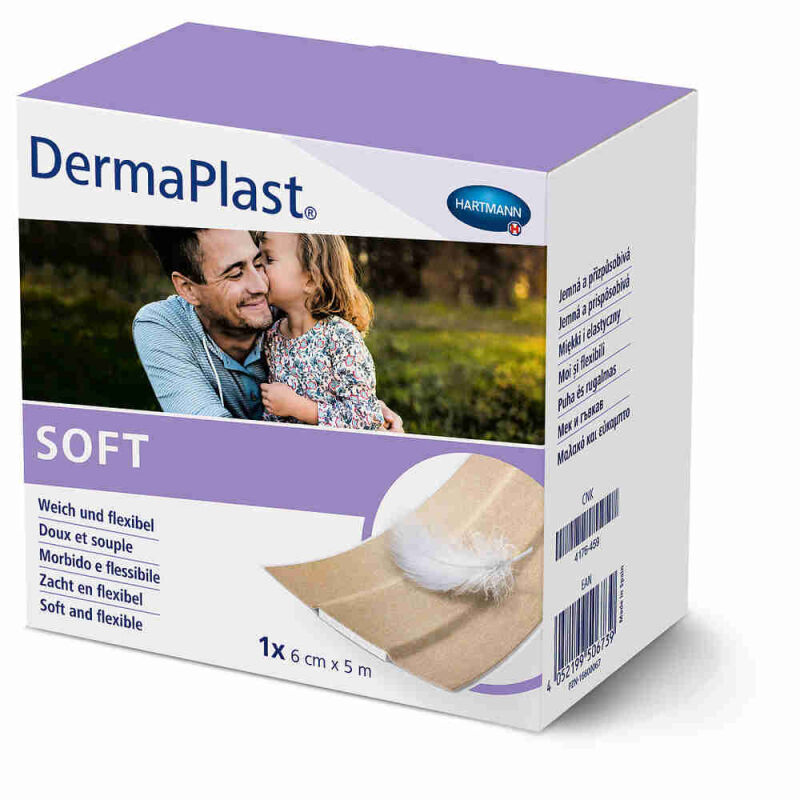 Hartmann DermaPlast soft 6 cm x 5 m - ARDMED