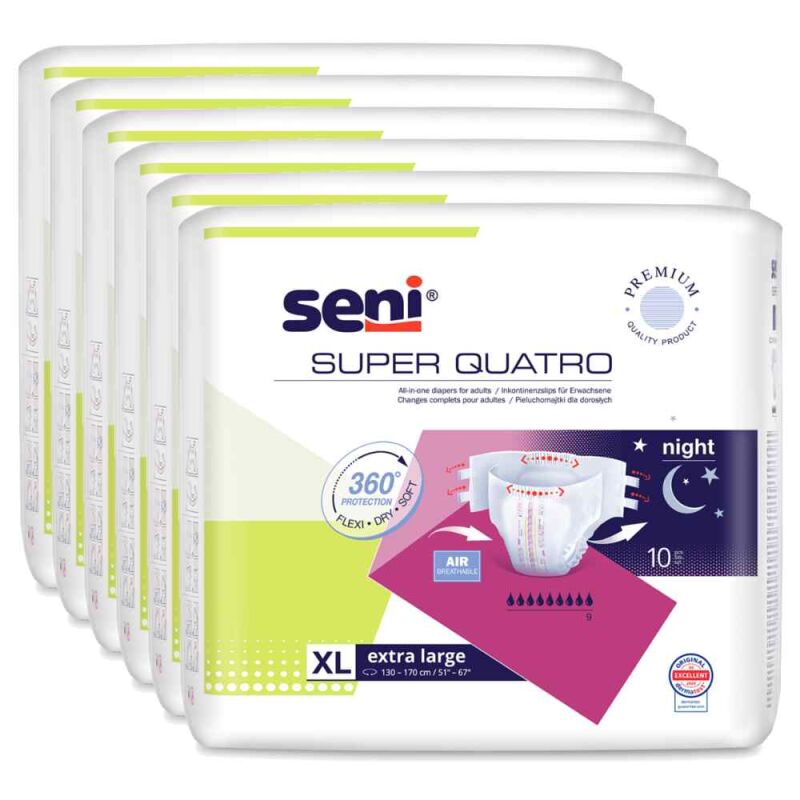 Seni Super Quatro Gr. Extra Large (6x10 Stk) - ARDMED