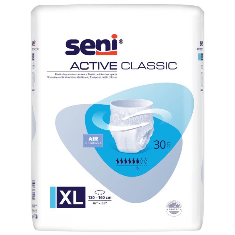 Seni Active Classic Pants Extra Large (30 Stk) - ARDMED