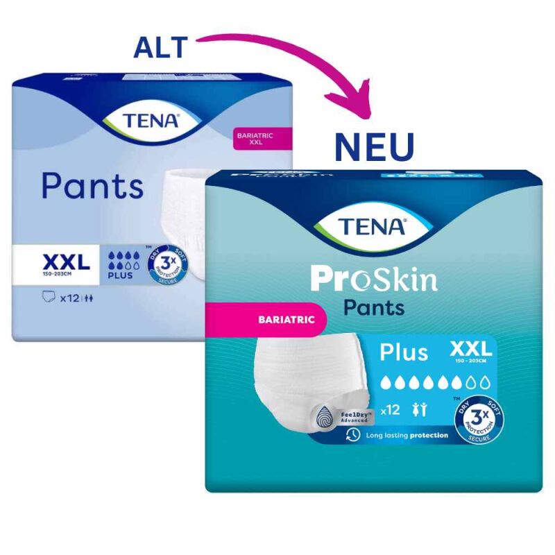 TENA Pants Bariatric Plus XXL (4x12 Stk) - ARDMED