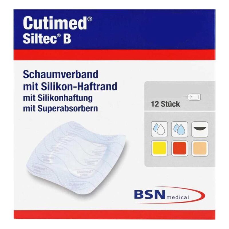 Cutimed Siltec B Schaumverband - ARDMED
