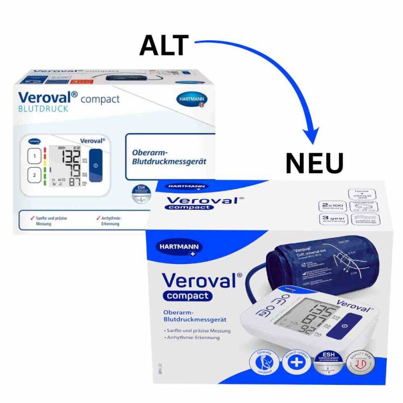 Veroval Compact Oberarm Blutdruckmessgerät - ARDMED