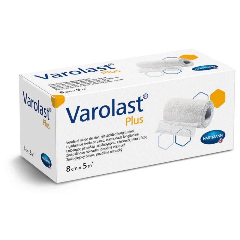 Varolast Plus Zinkleimverband 8 cm x 5 m - ARDMED