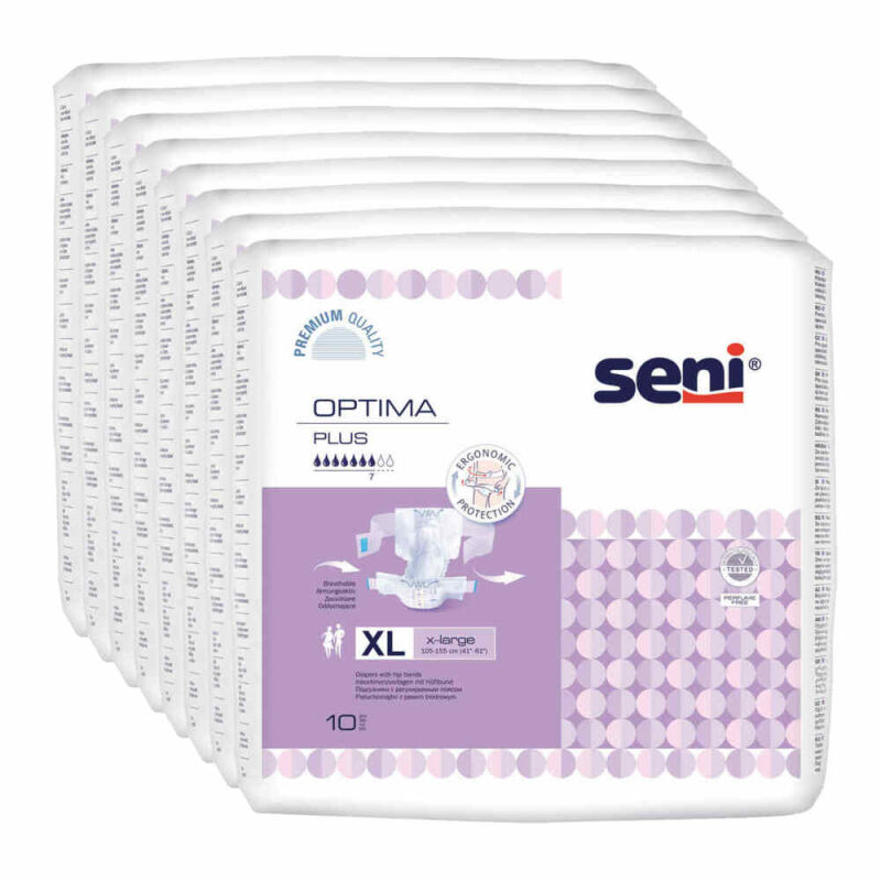 Seni Optima Plus Extra Large (8x10 Stk) - ARDMED