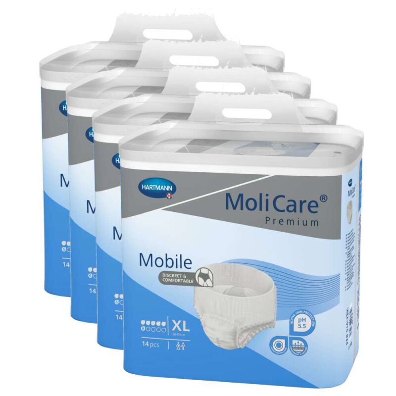 MoliCare Premium Mobile 6 Tropfen Extra Large (4x14 Stk) - ARDMED
