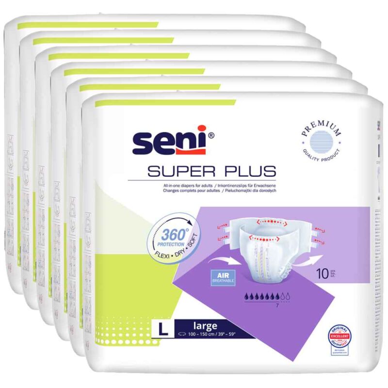 Super Seni Plus Large, Gr. 3 (6x10 Stk) - ARDMED